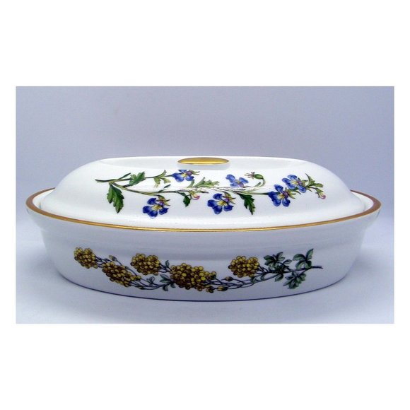 Spode | Kitchen | Spode Stafford Flowers Quart Oval Covered Oven To ...